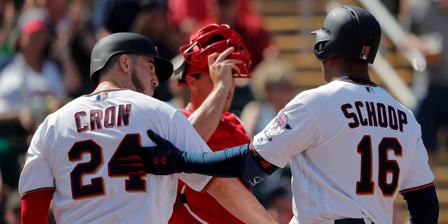 C.J. Cron, Jonathan Schoop glad to be Tigers teammates