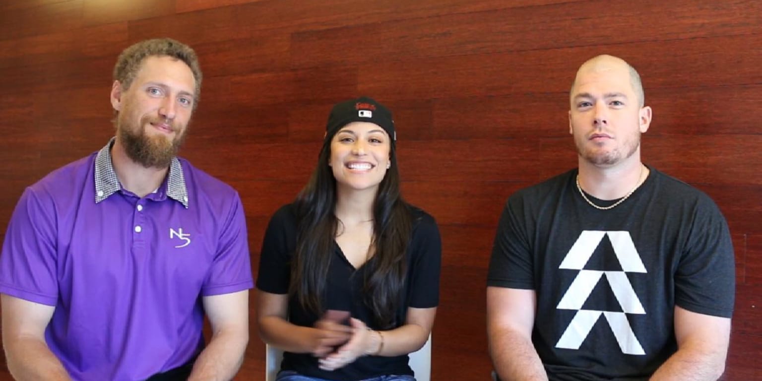 Justin Bour joined Lexi and Hunter Pence to recap the latest Game of ...