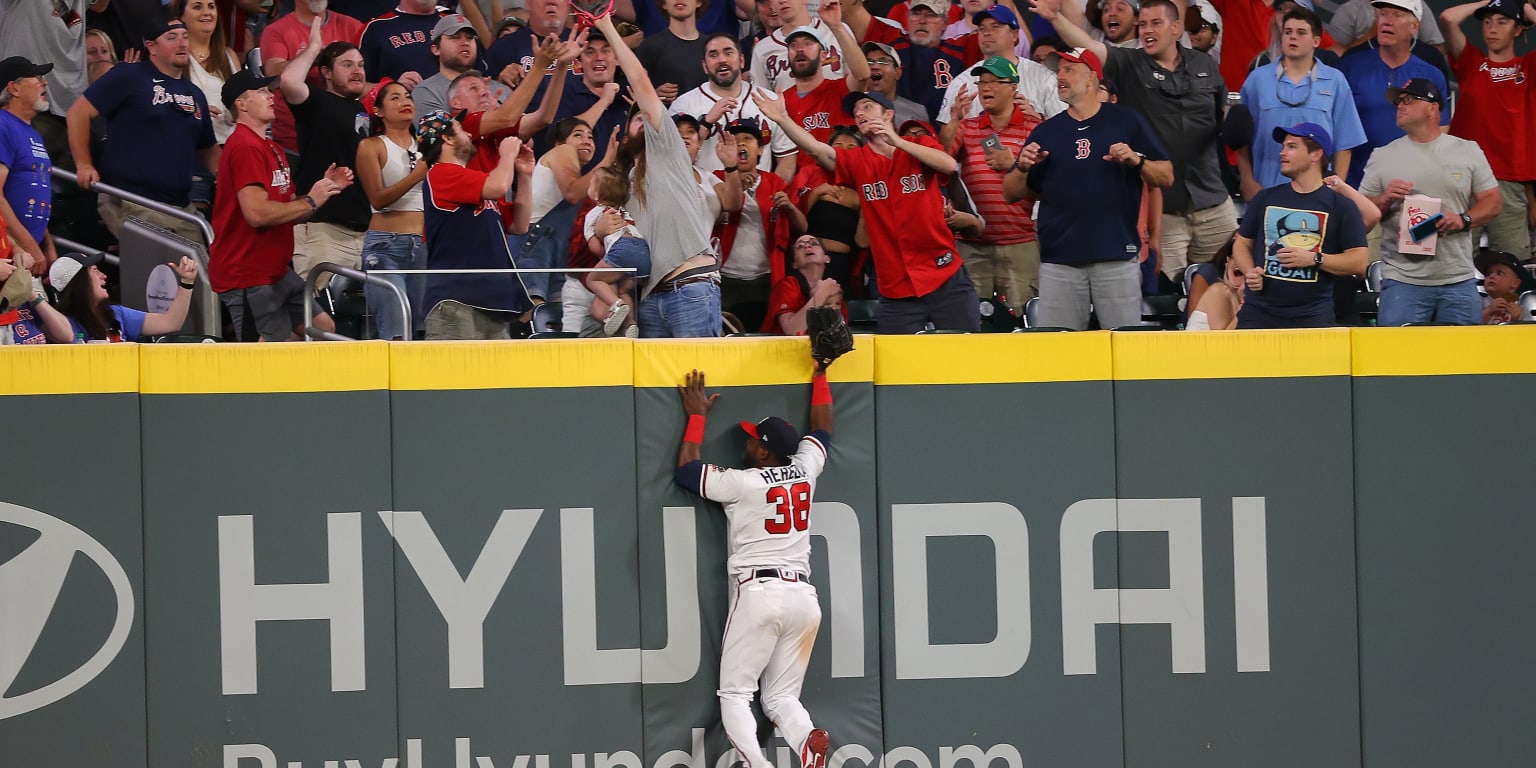 Braves fall to Red Sox in series opener