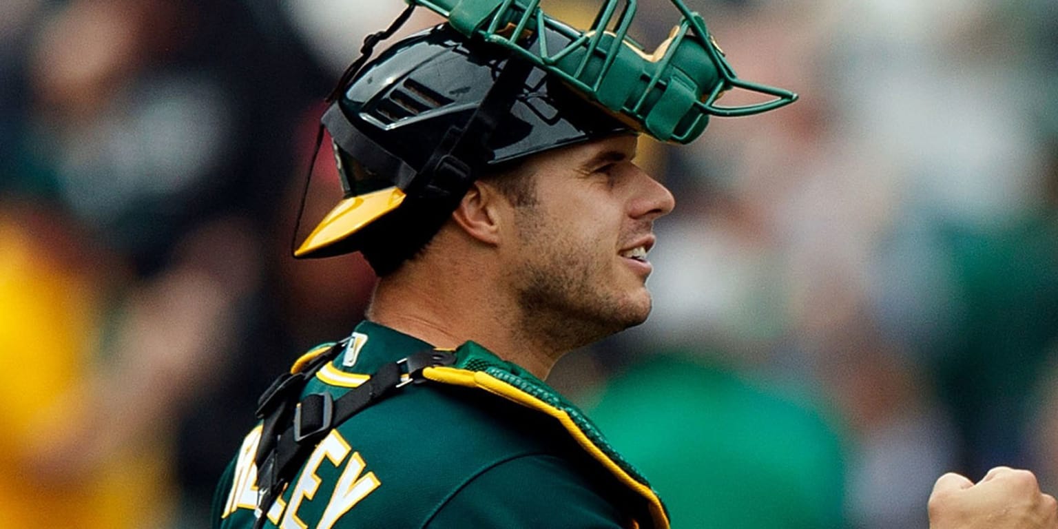 A's catcher Josh Phegley goes on 7-day DL