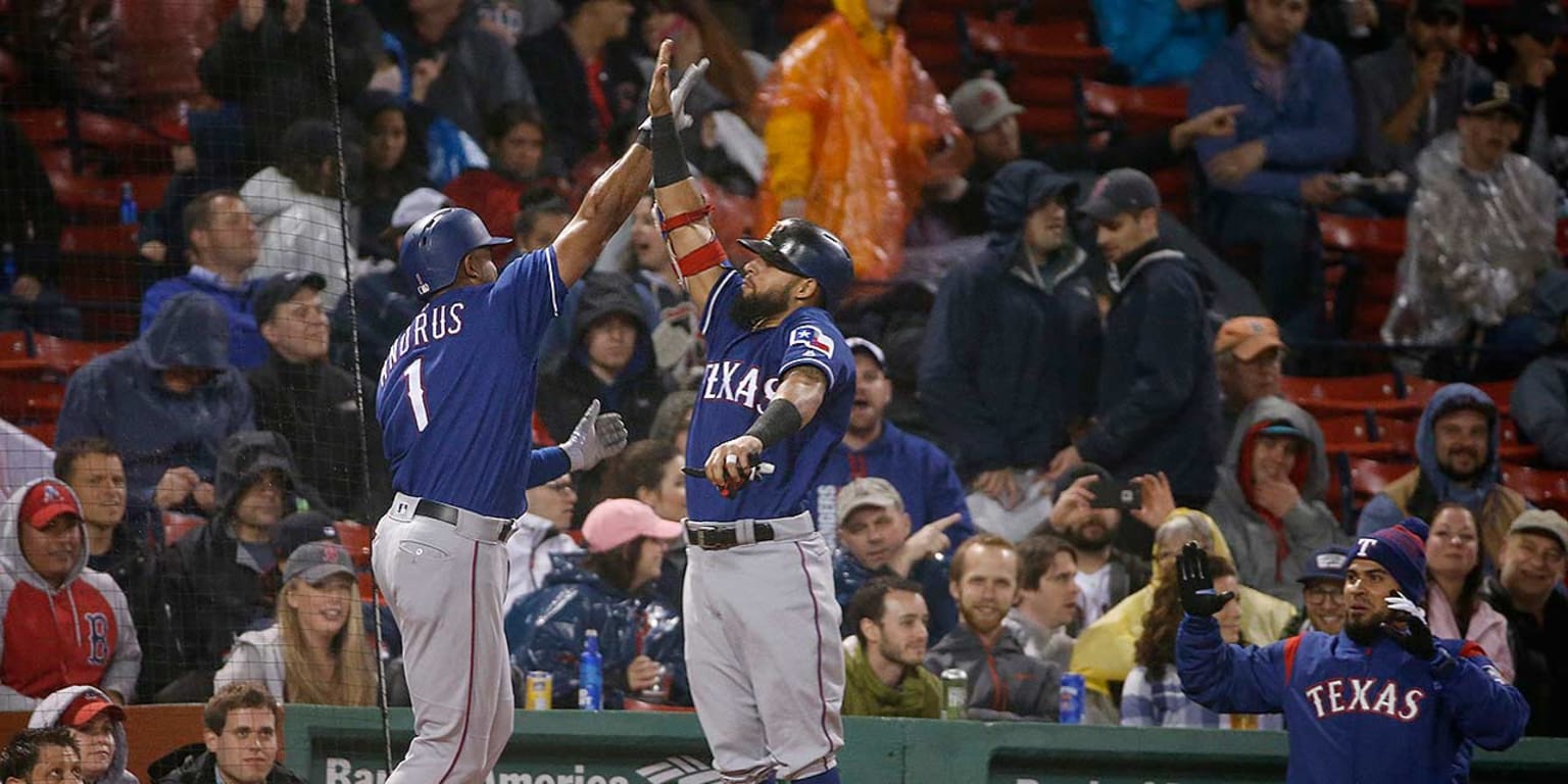 Rangers strike out record 20 times in Boston