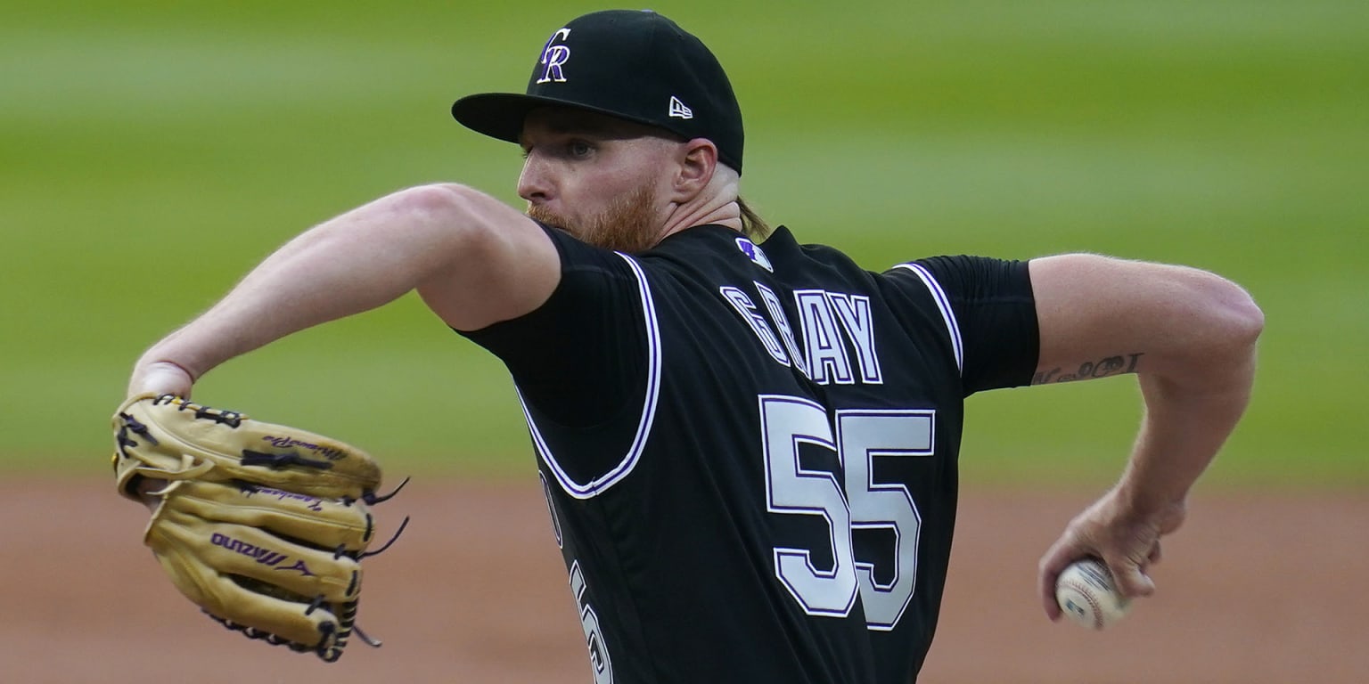 Jon Gray shows increased velocity in first spring start