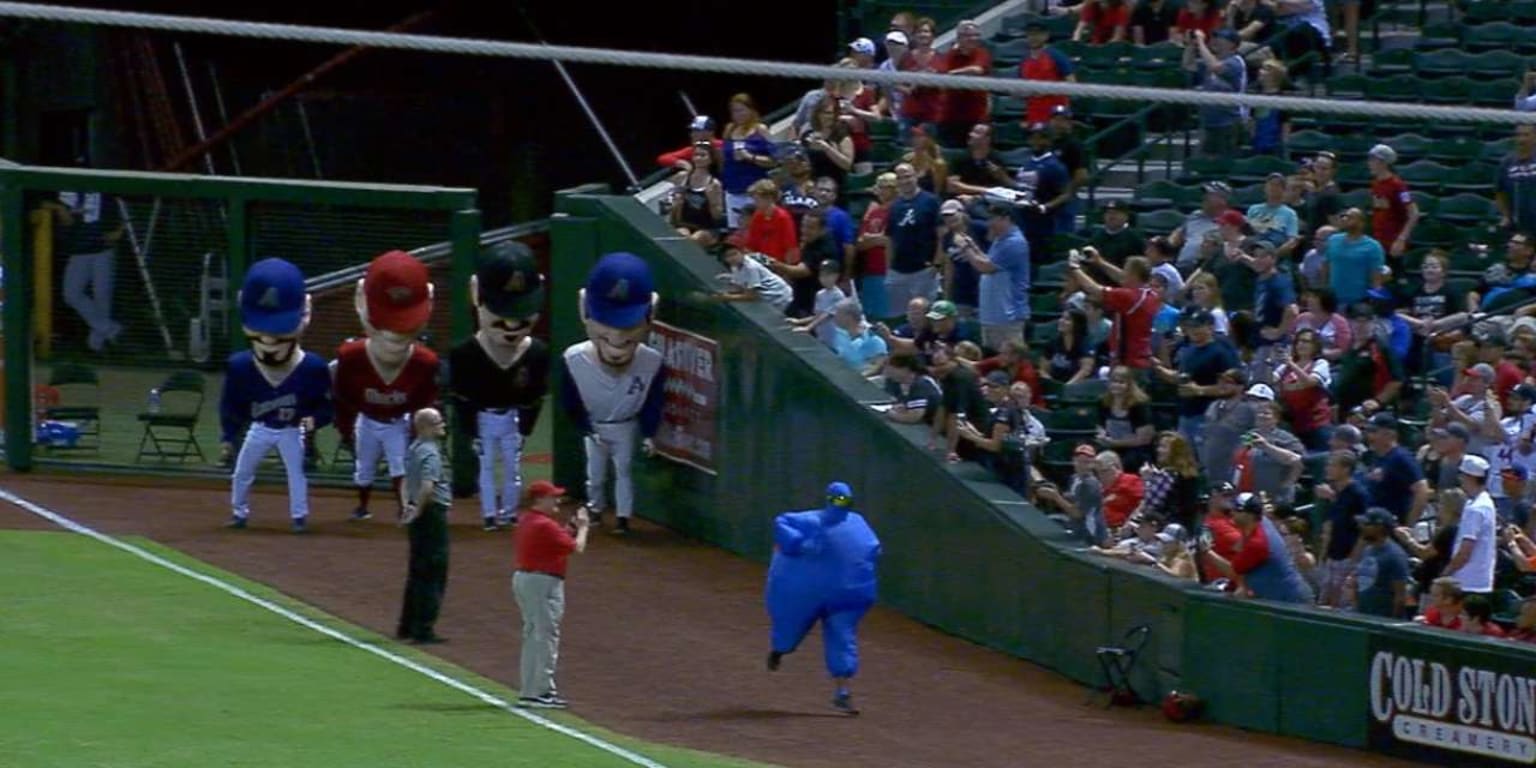 Somebody filled in for The Freeze in Arizona and did not fare too well ...