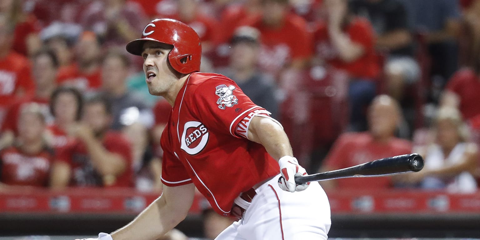 Adam Duvall visits Louisville for Reds Caravan