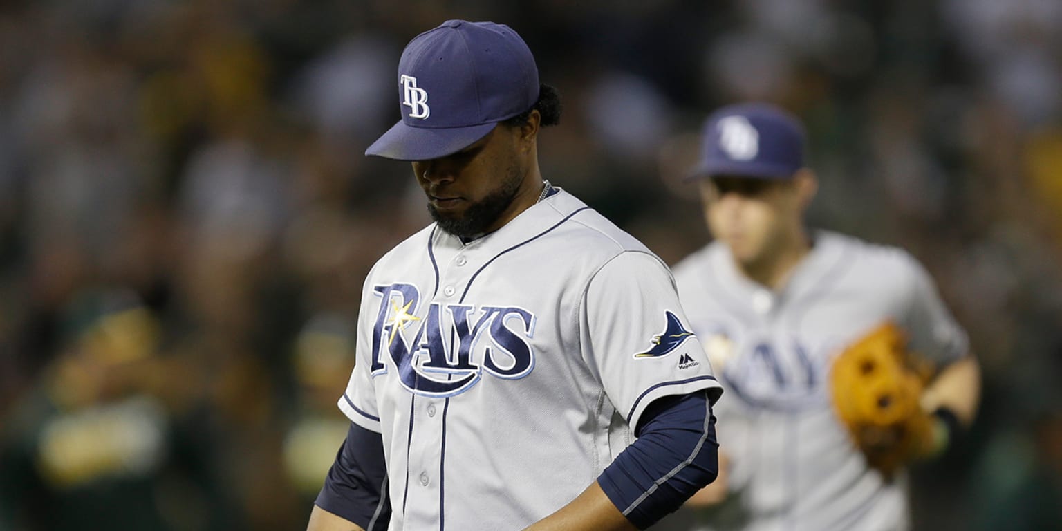 Rays closer Alex Colome has first blown save