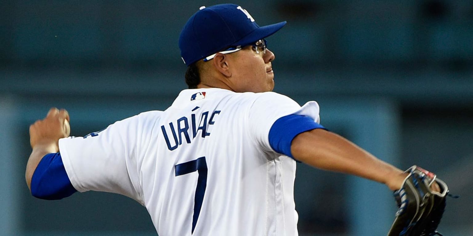 X-rays negative on Dodgers pitcher Julio Urias