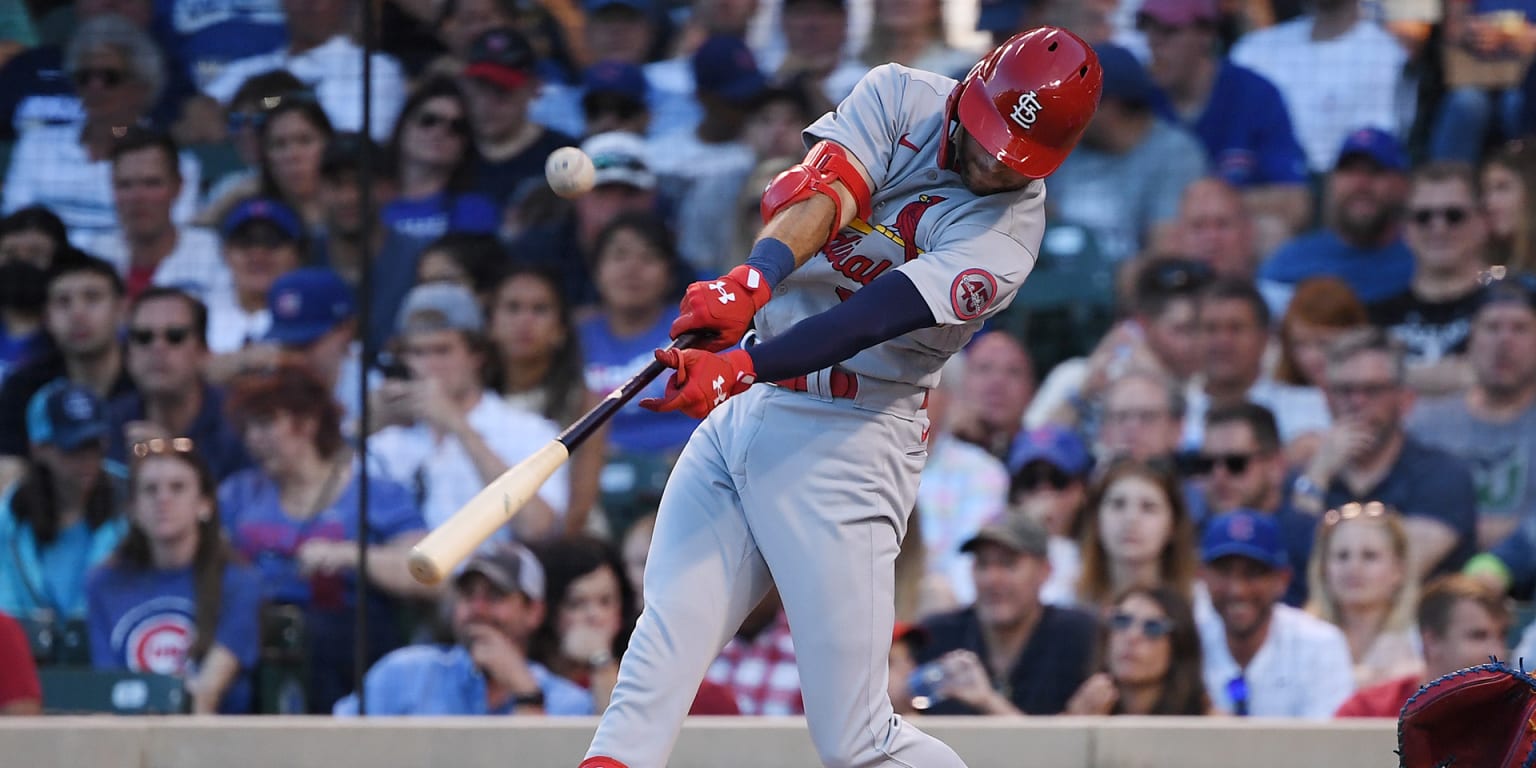 Dylan Carlson embracing leadoff role