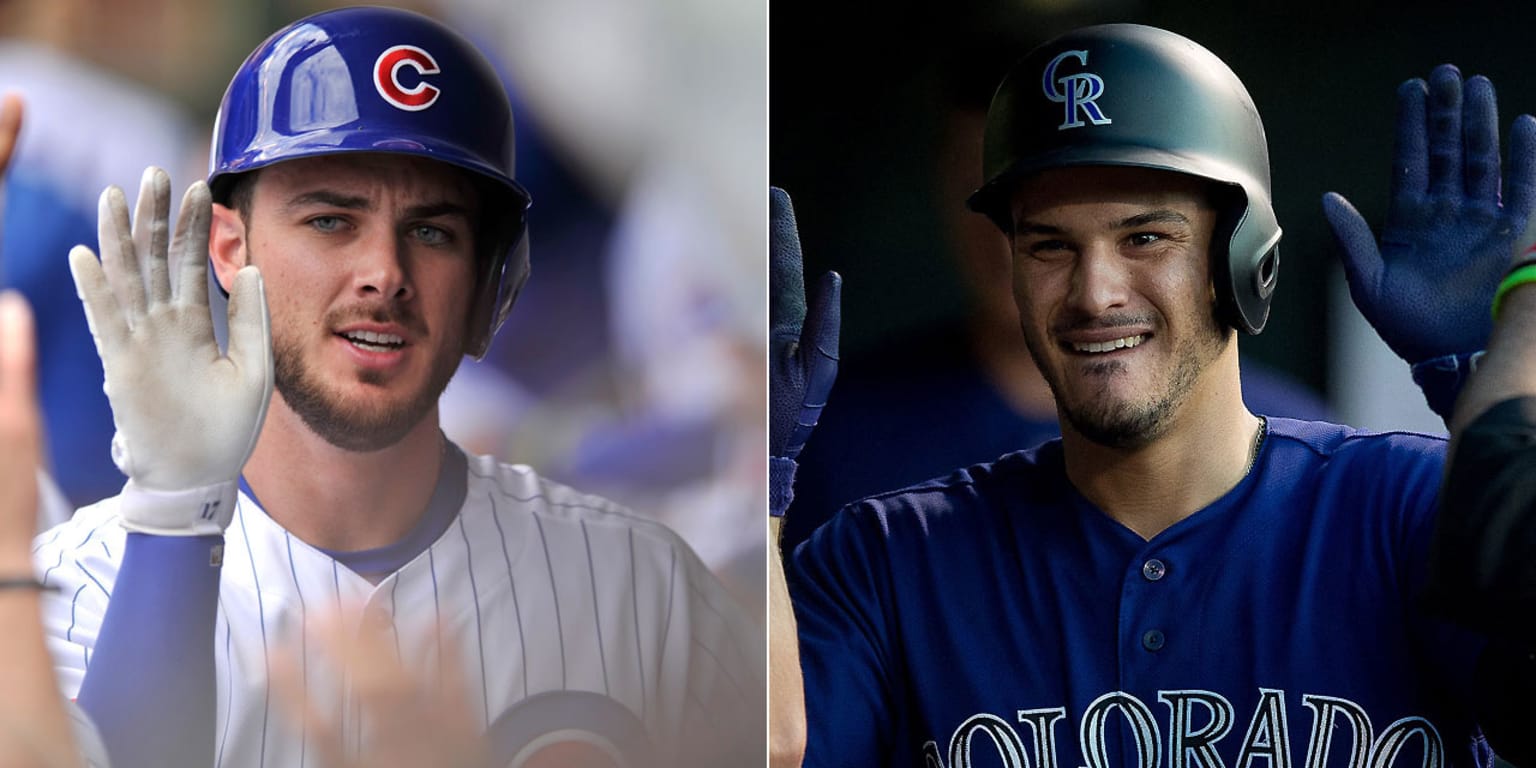 Kris Bryant and Nolan Arenado trade admiration