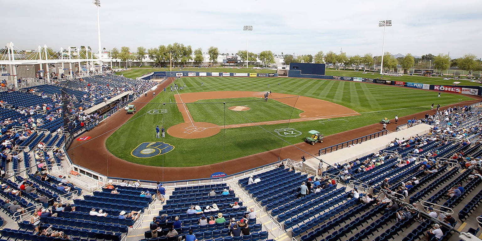 Brewers announce 2017 Spring Training schedule