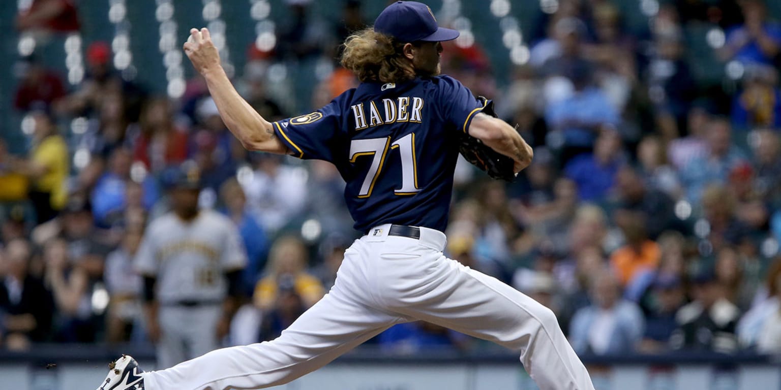 Brewers' Josh Hader on life in the bullpen