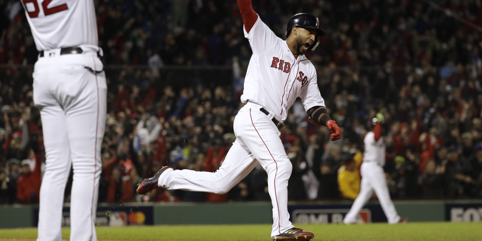 First-base coach Tom Goodwin yelled for a full 6 seconds after Eduardo ...