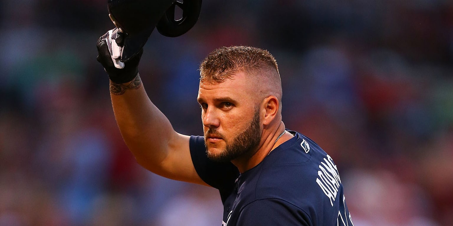 Matt Adams back in St. Louis with the Braves