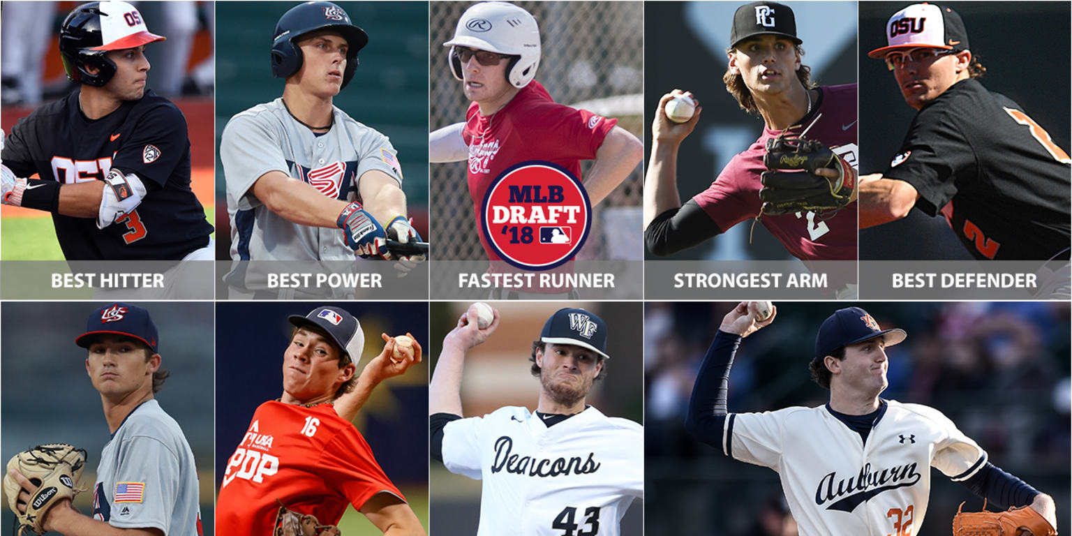Best prospect tools in 2018 MLB Draft