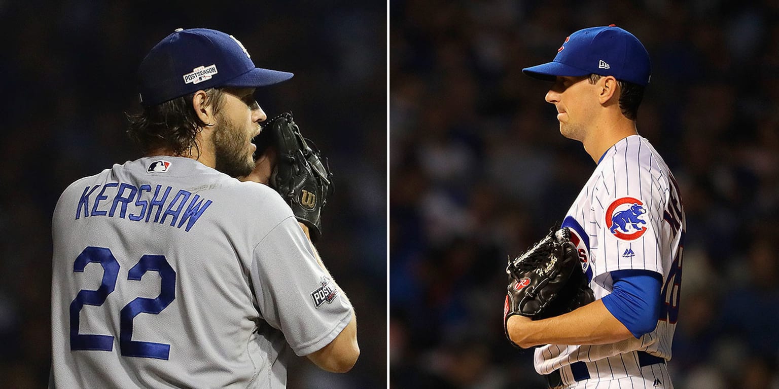 Clayton Kershaw faces Kyle Hendricks in Game 6