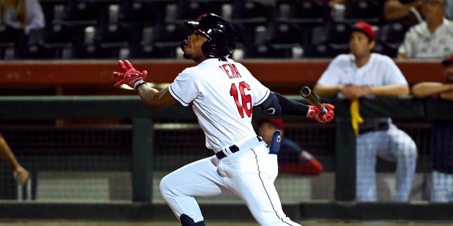 Cleveland Jose Tena takes Arizona Fall League batting lead in 3-hit day