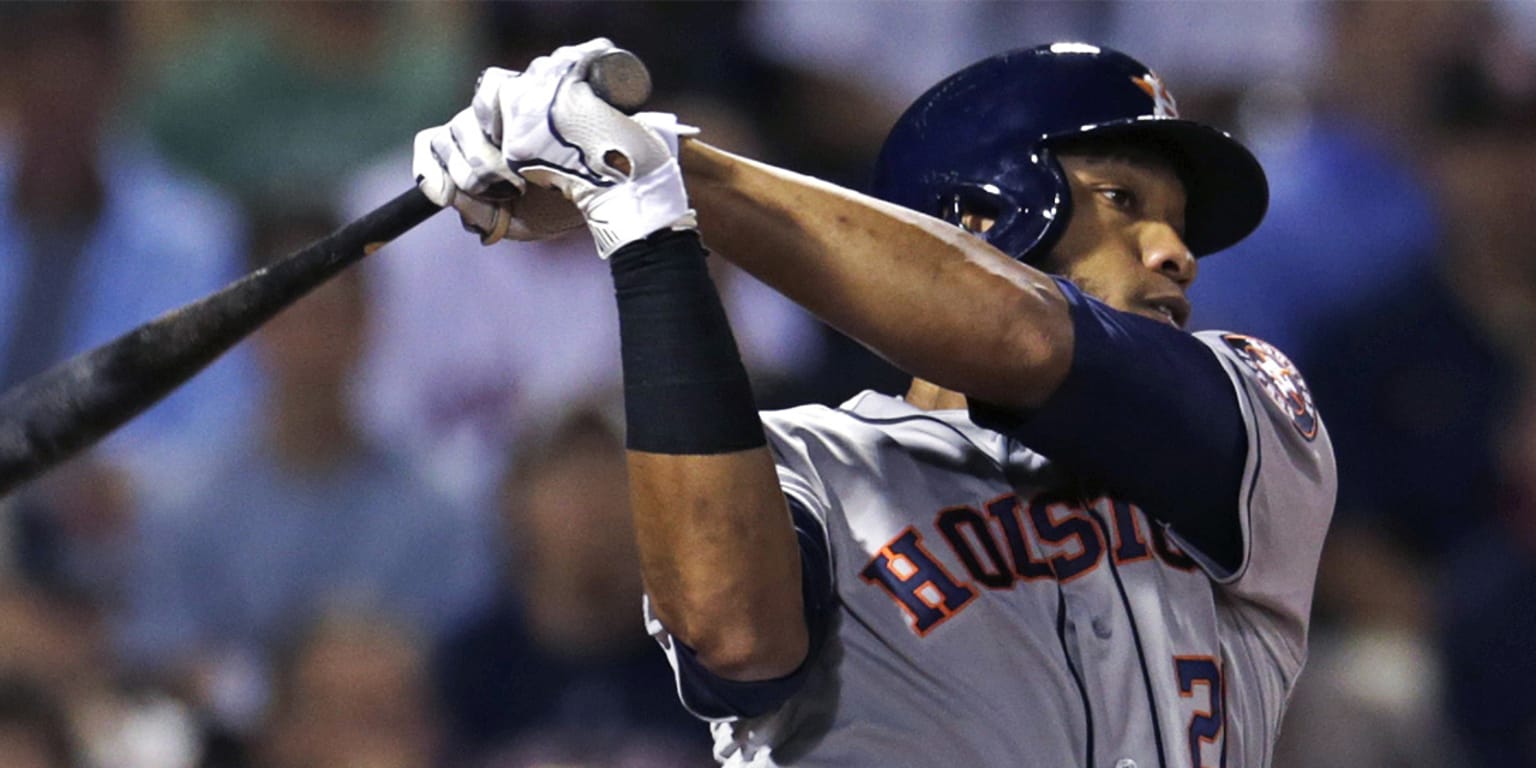 Astros' Jon Singleton shows off new physique