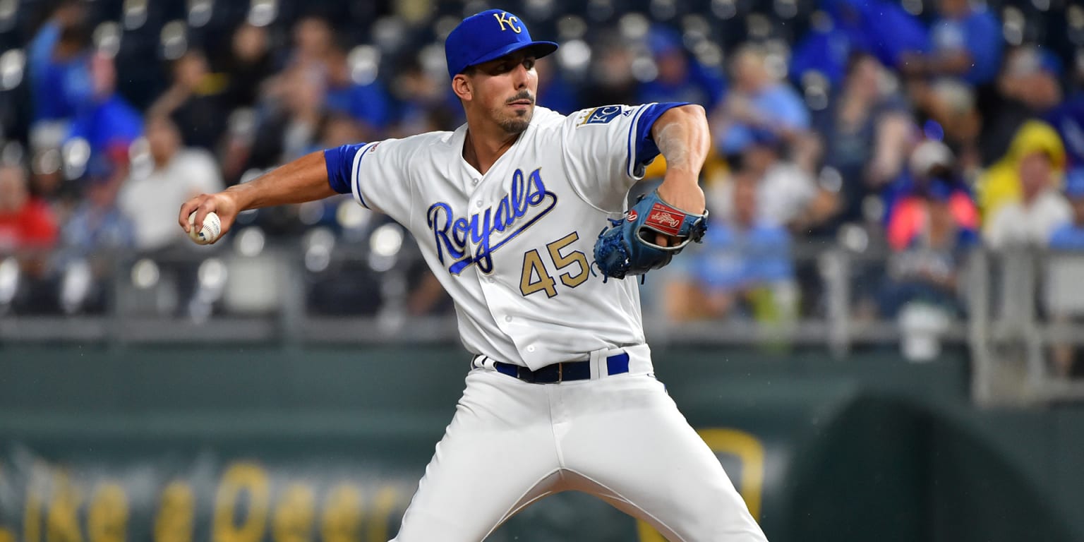 Kyle Zimmer battling for final bullpen spot