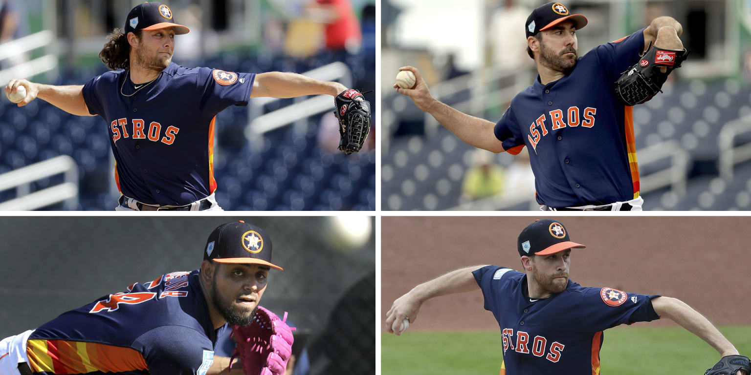 Astros staff led by Verlander Cole McHugh