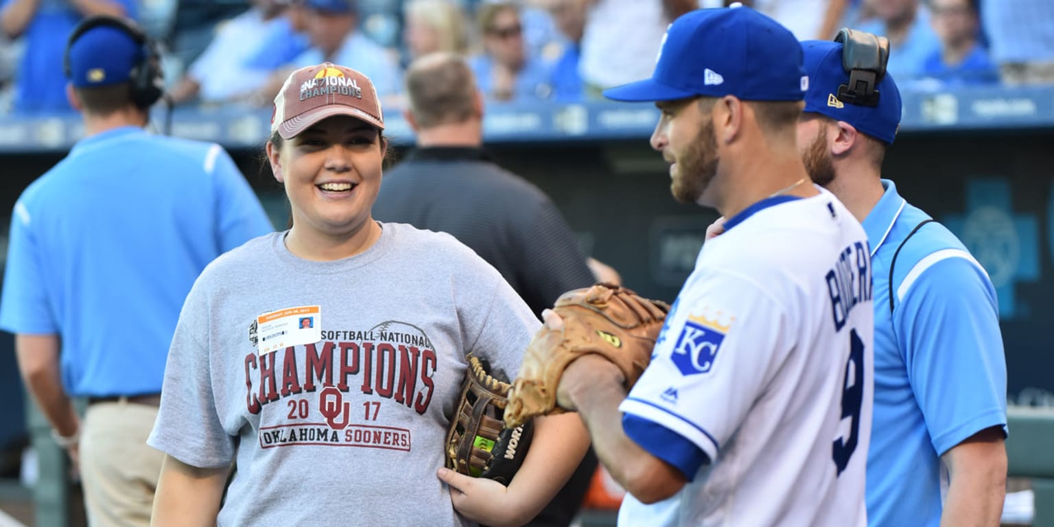 Drew Butera impressed with softball pitcher