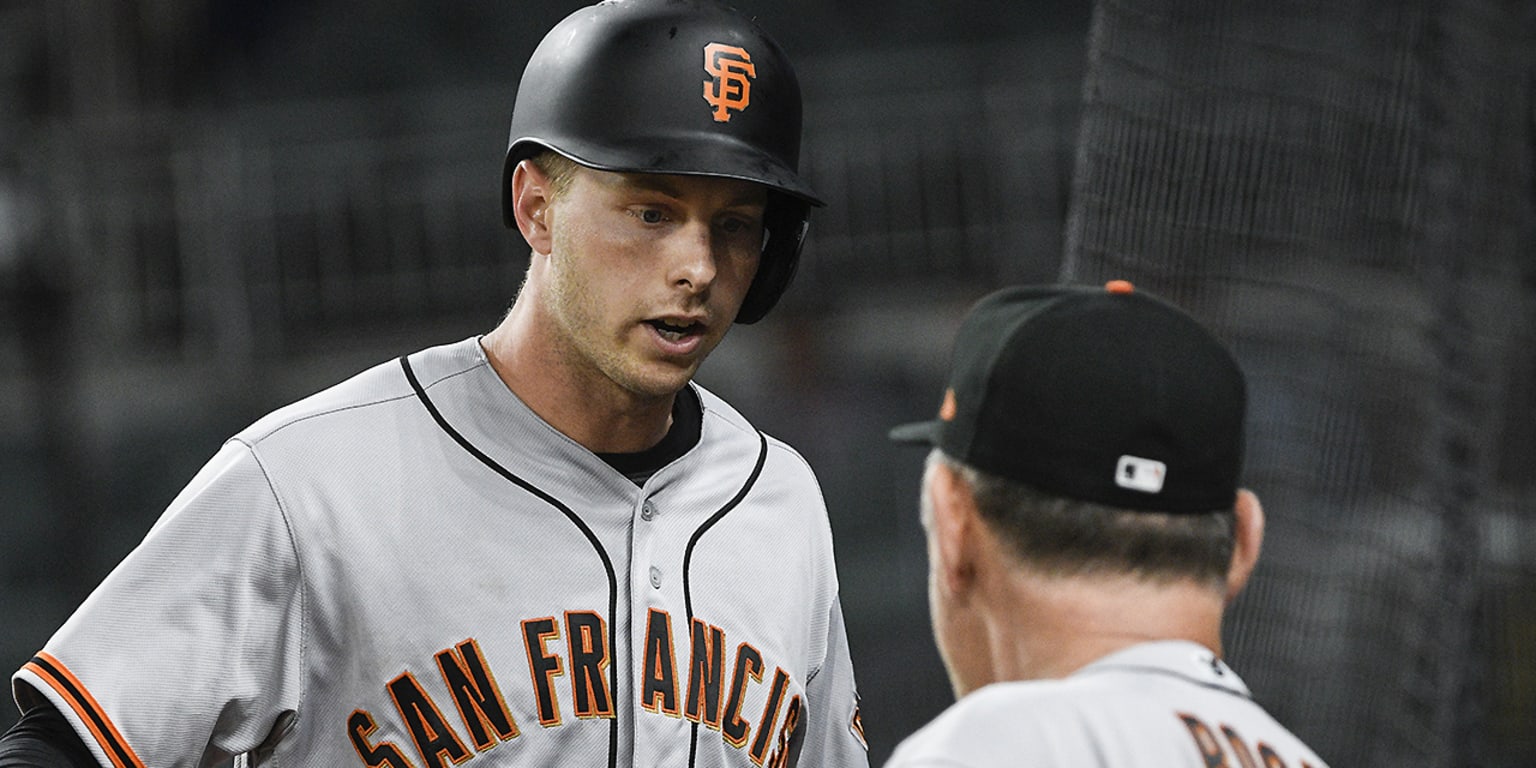 Propsect Austin Slater producing for Giants