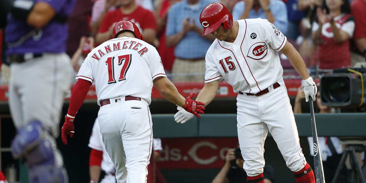 Josh VanMeter powers Reds