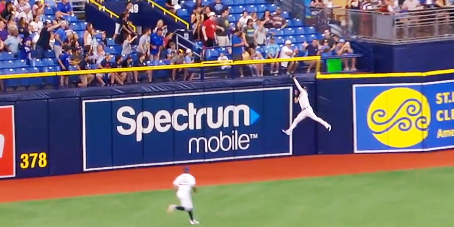 Kevin Kiermaier catch recreates Jordan logo | MLB.com