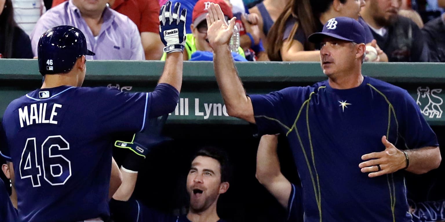 Luke Maile delivers in clutch for Rays