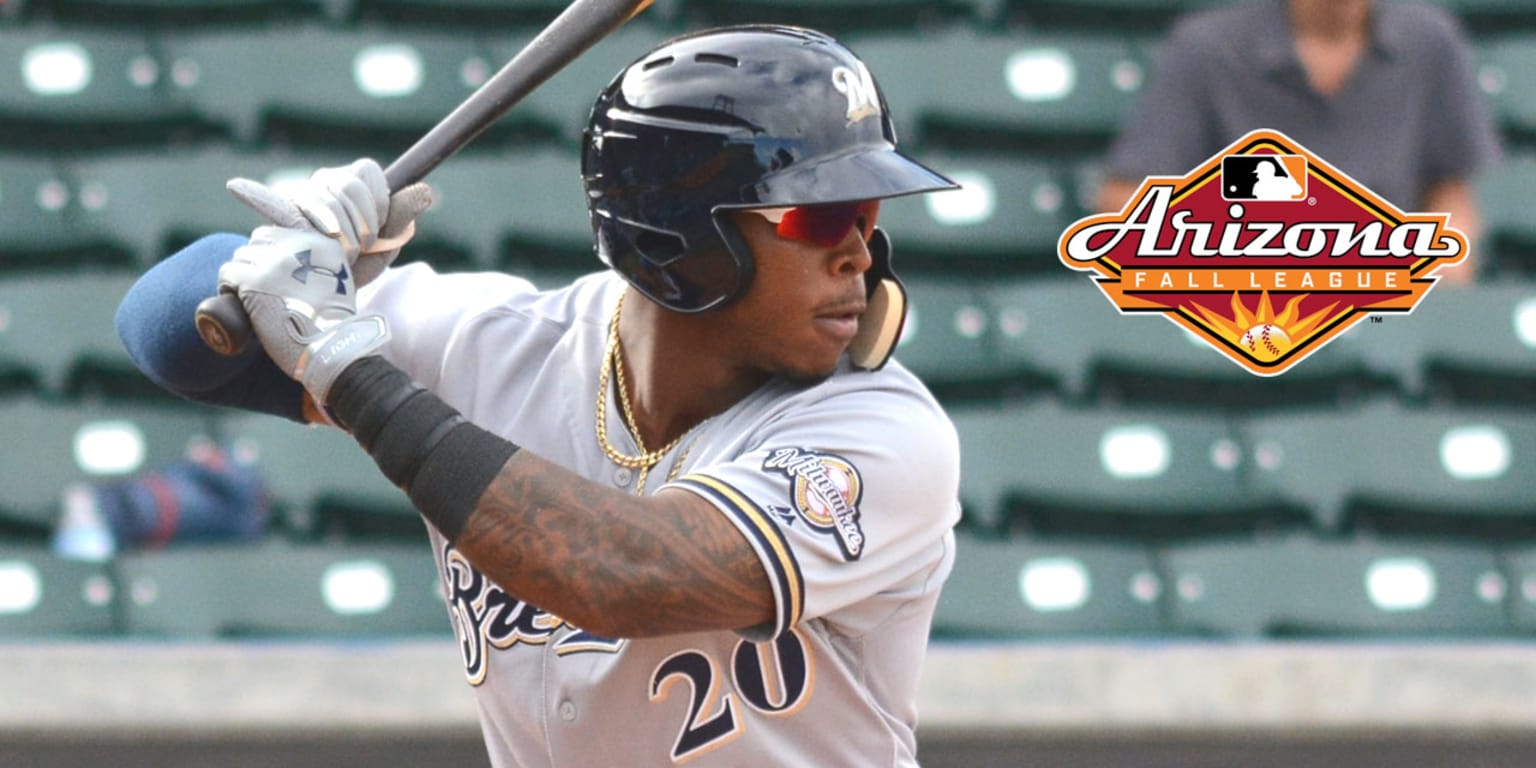 Brewers' Monte Harrison impresses in AFL