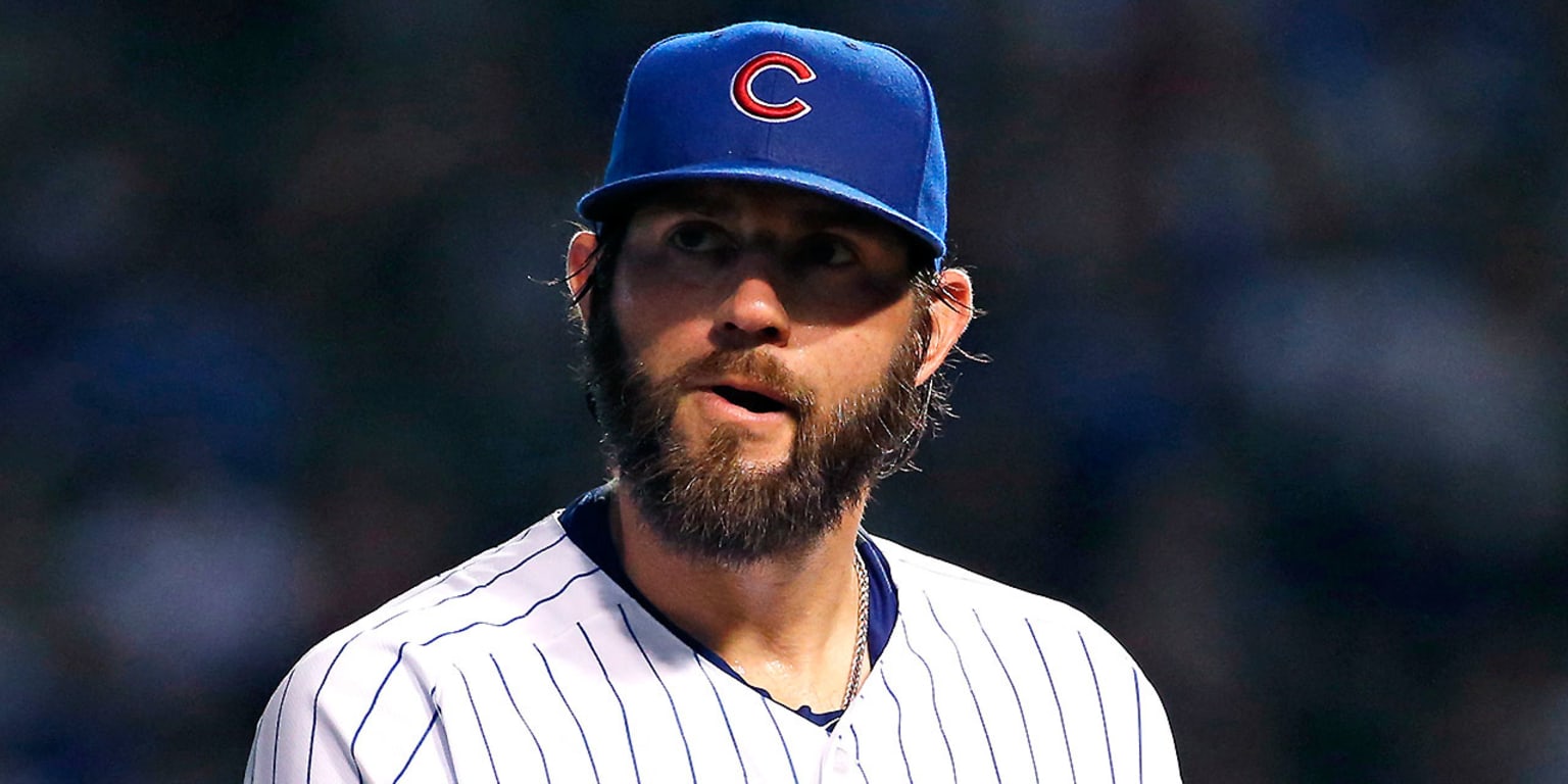 Cramping in hand ends Jason Hammel's night