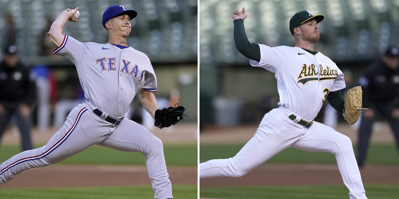 Glenn Otto beats Athletics, former high school teammate Adam Oller