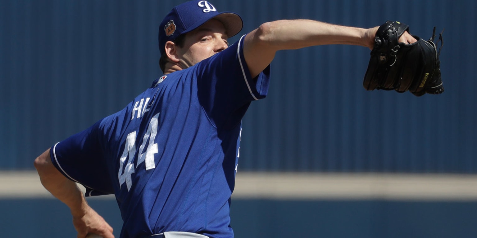 Dodgers' Rich Hill makes '17 debut vs. Brewers