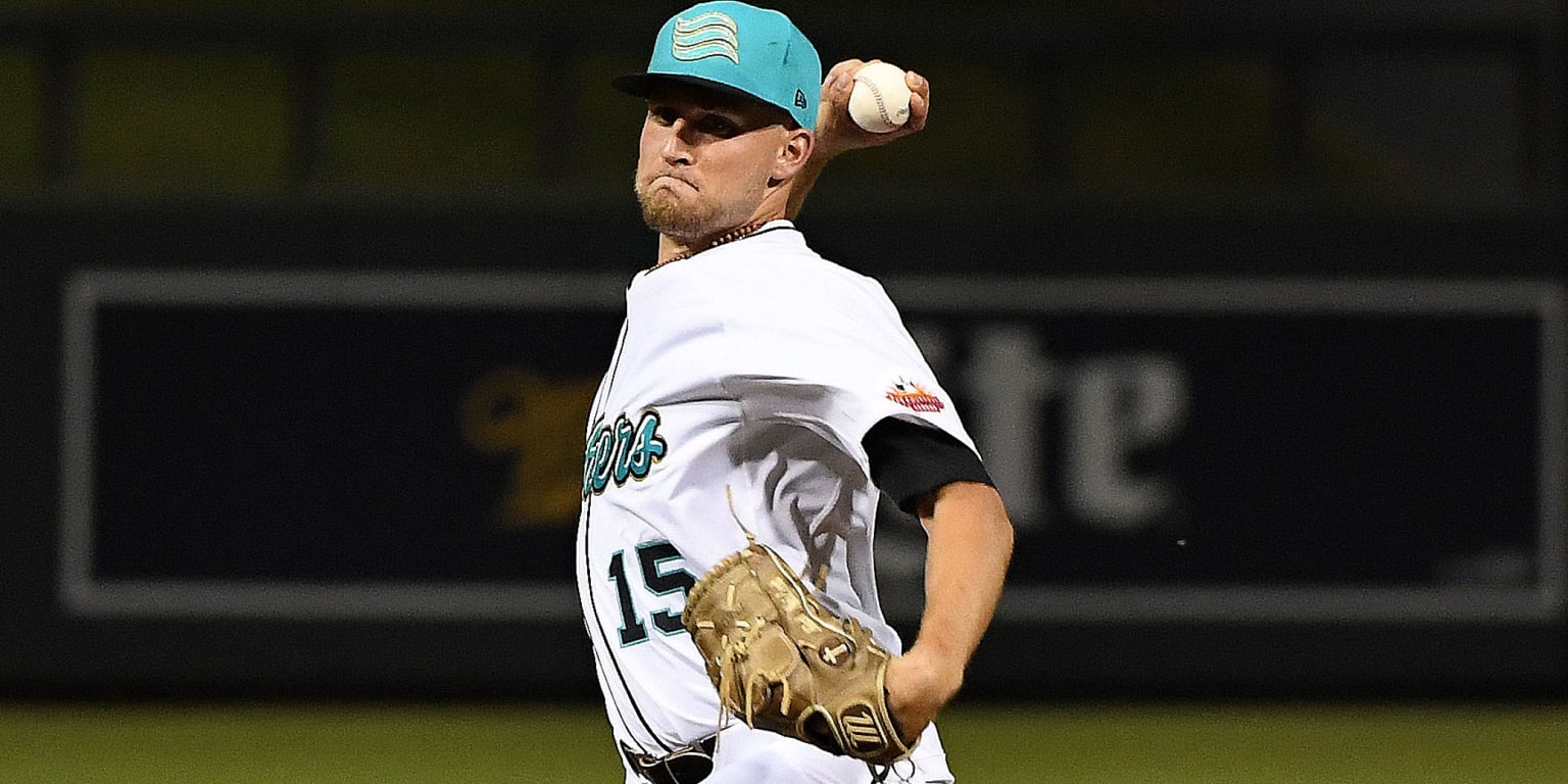 Nick Neidert Arizona Fall League Pitcher of the Week