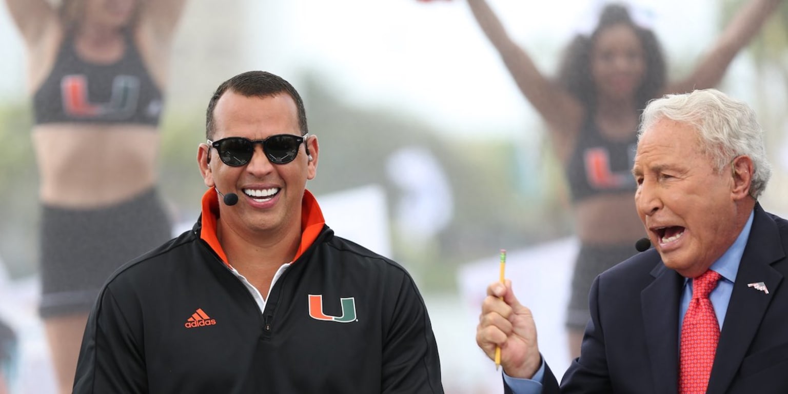 Alex Rodriguez repped his hometown of Miami as College Gameday's ...
