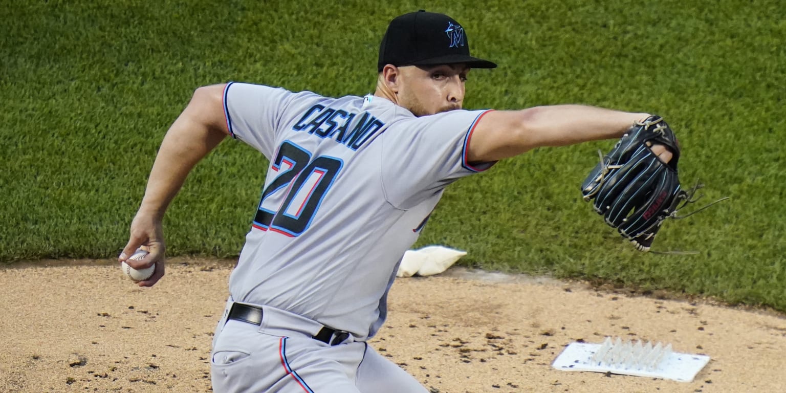 Daniel Castano throws four innings in Marlins' loss to Mets
