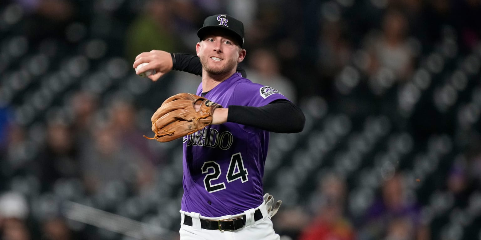 Ryan McMahon playing strong defense at second, third base