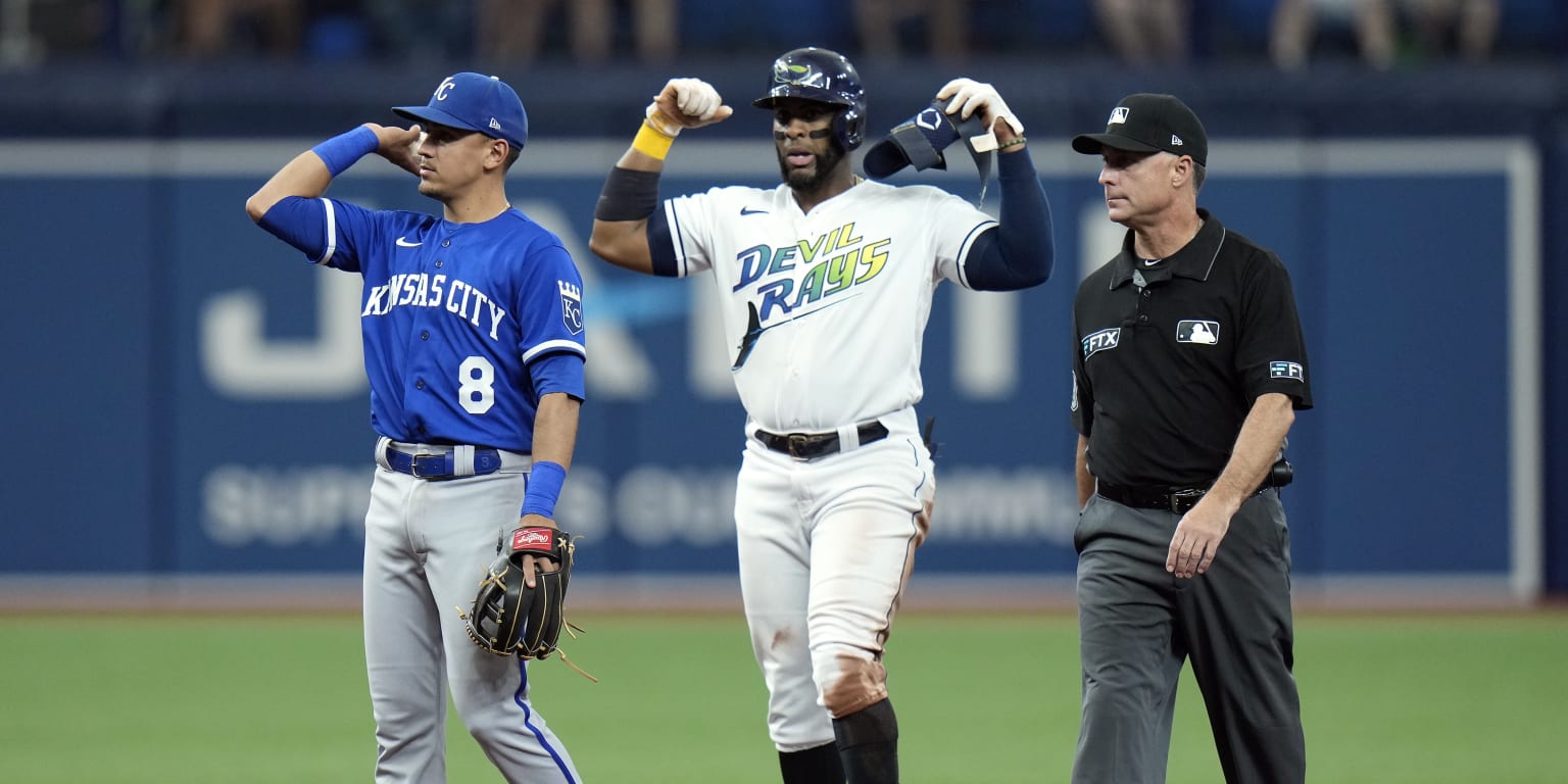 Yandy y Chang elevan a los Rays sobre los Reales