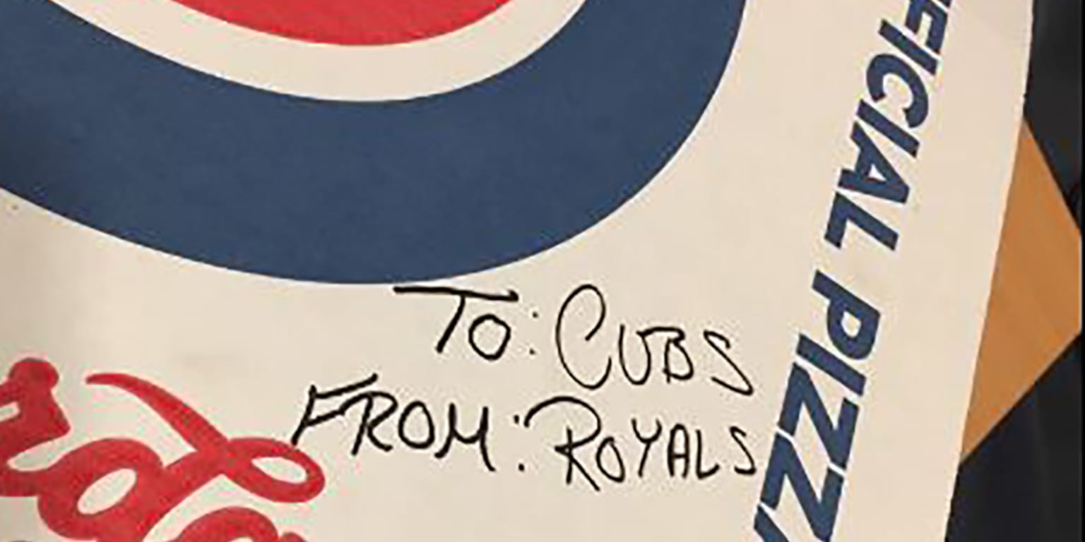 The Royals congratulated the Cubs on their World Series victory by ...