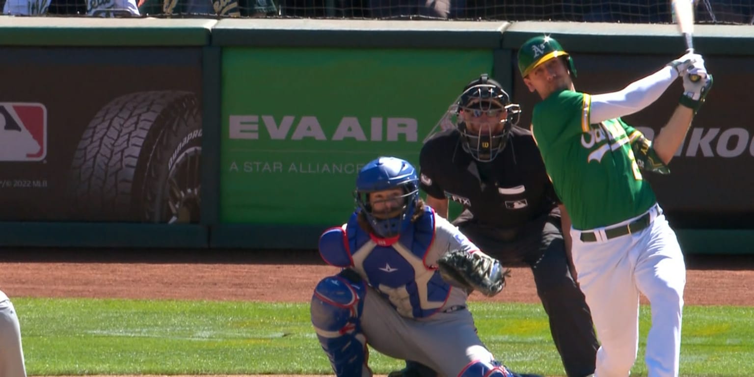 Despertar de Oakland quedó corto vs. Rangers