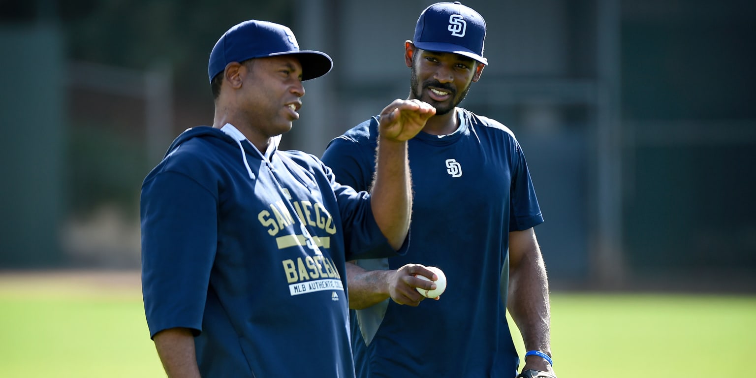 Padres coach Tarrik Brock thrives teaching