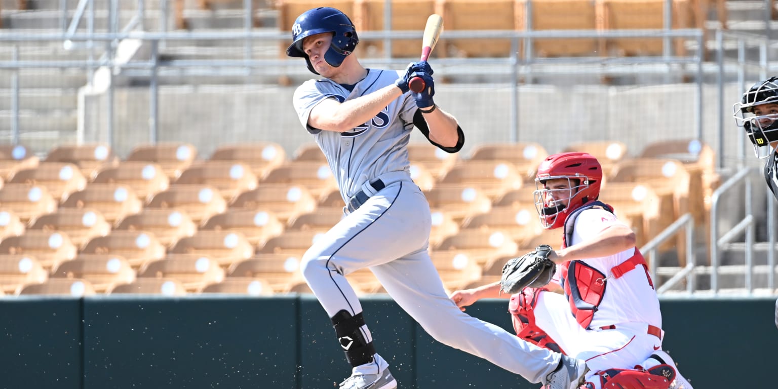 Rays Curtis Mead blasts homer in 4-RBI performance