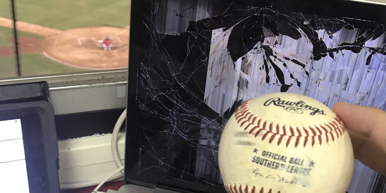 This Minor League broadcaster called his own computer being destroyed ...