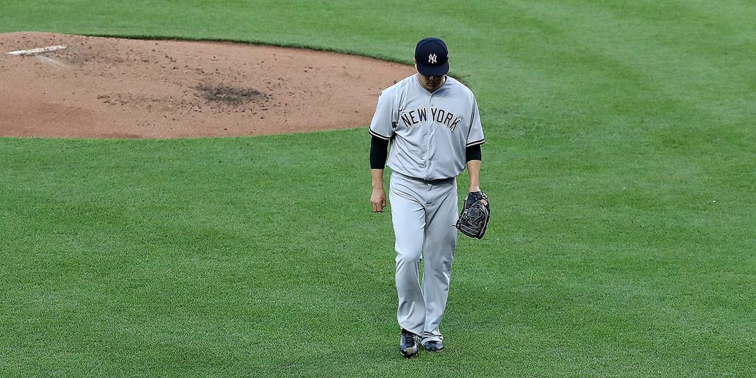 Yankees' Masahiro Tanaka takes step backward
