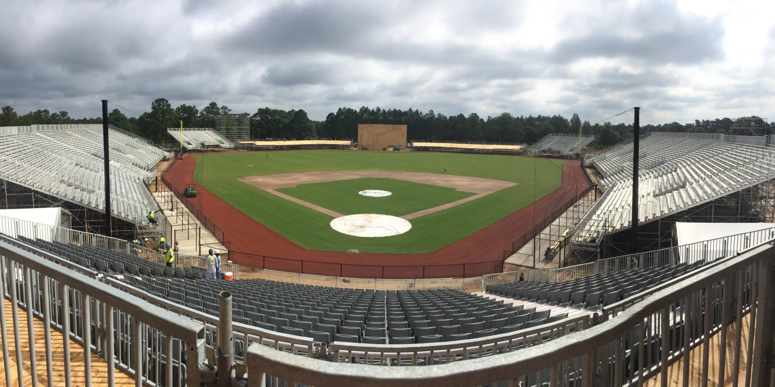 Watch a field at Fort Bragg transform into a 12,500-seat stadium fit ...