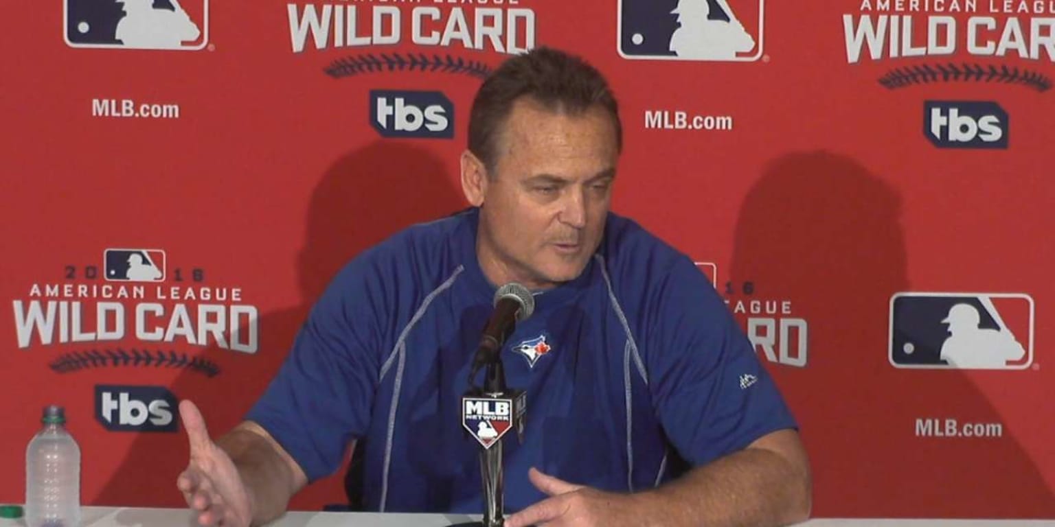 Oct. 3 John Gibbons workout day interview