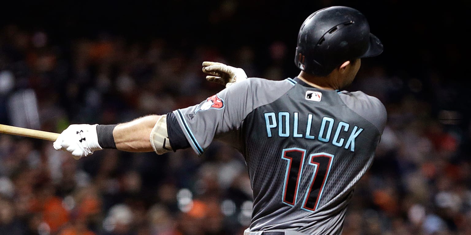 D-backs' A.J. Pollock's hit beats Giants