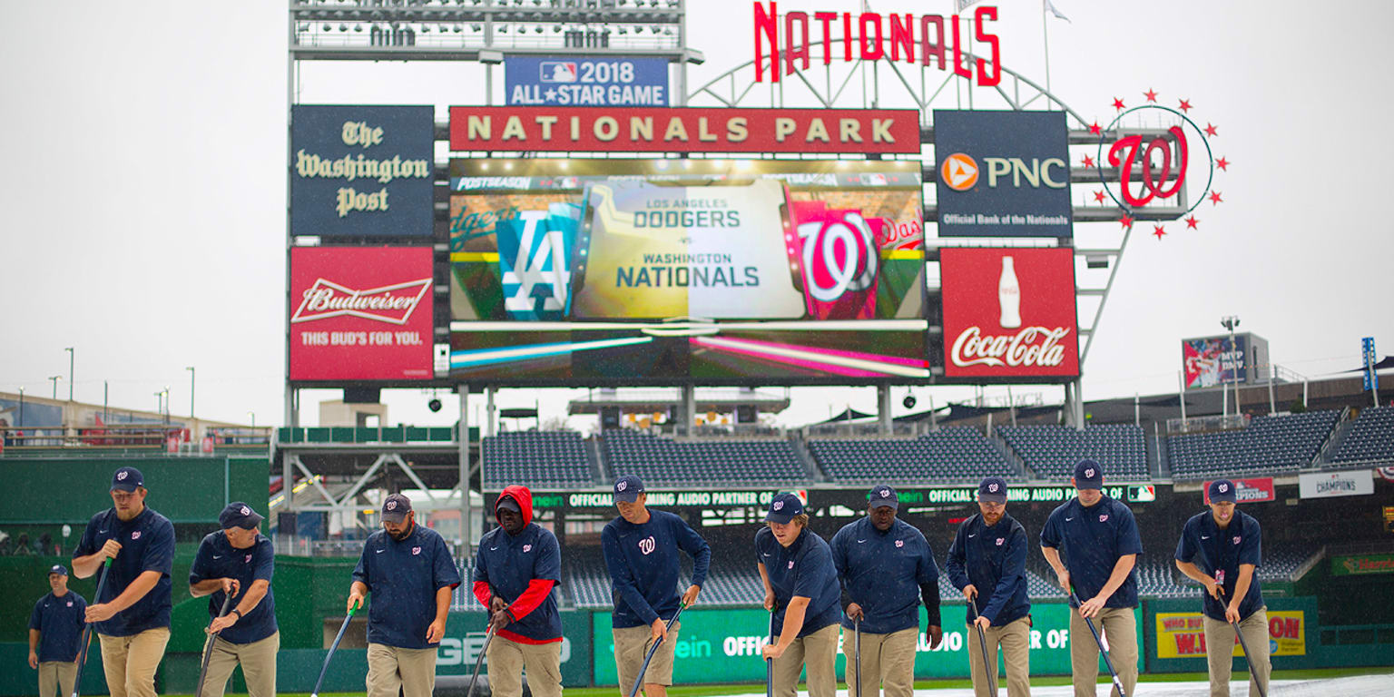 Dodgers-Nationals NLDS Game 2 postponed