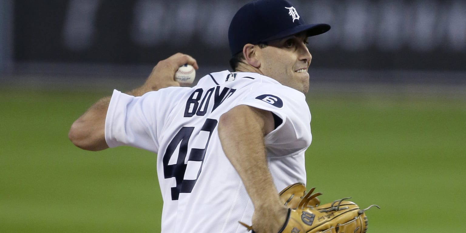 Matthew Boyd tosses best start in Tigers' shutout