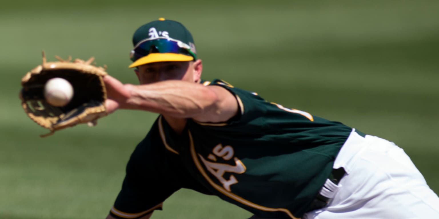 Athletics' Chapman ready for 1st full season