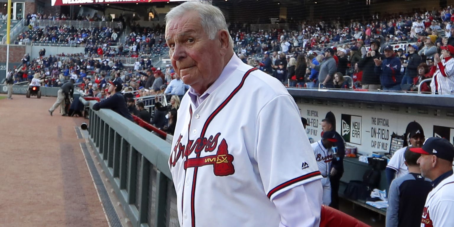 Bobby Cox visits SunTrust Park