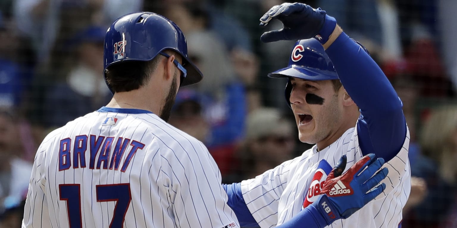 Anthony Rizzo Kris Bryant homer in Cubs win